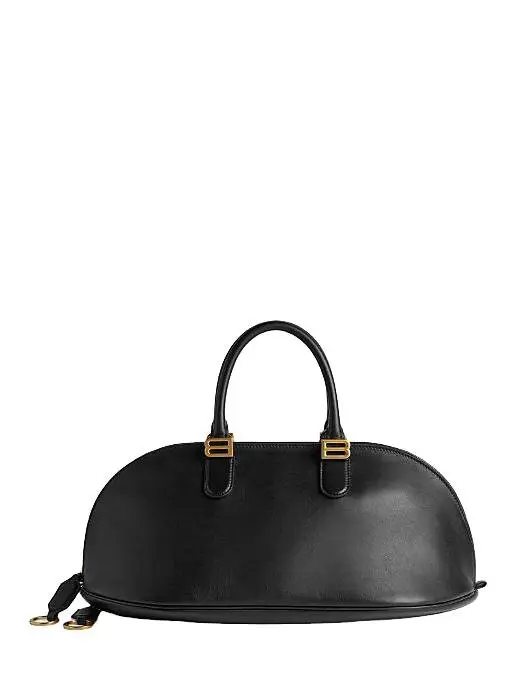 Balenciaga Bolero Bowling Bag - Black