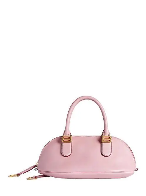 Balenciaga Bolero Bowling Bag Mini - Rose Quartz