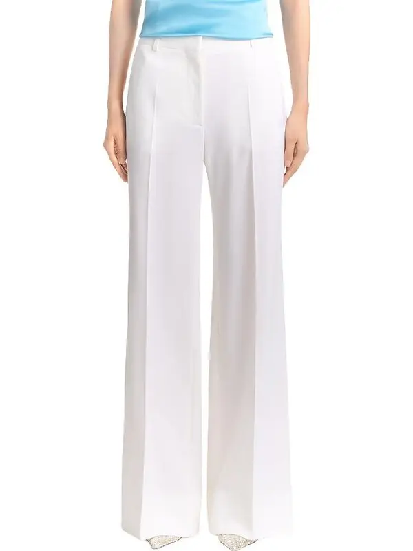 Stella McCartney Forever Stella Bootcut Wool Trousers - Cream