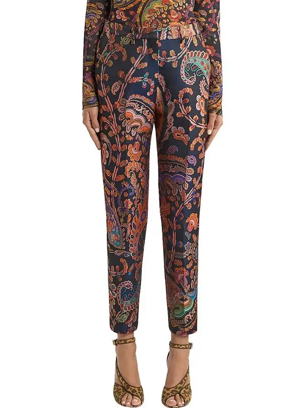 Etro Bristol Trousers - Multi/blue