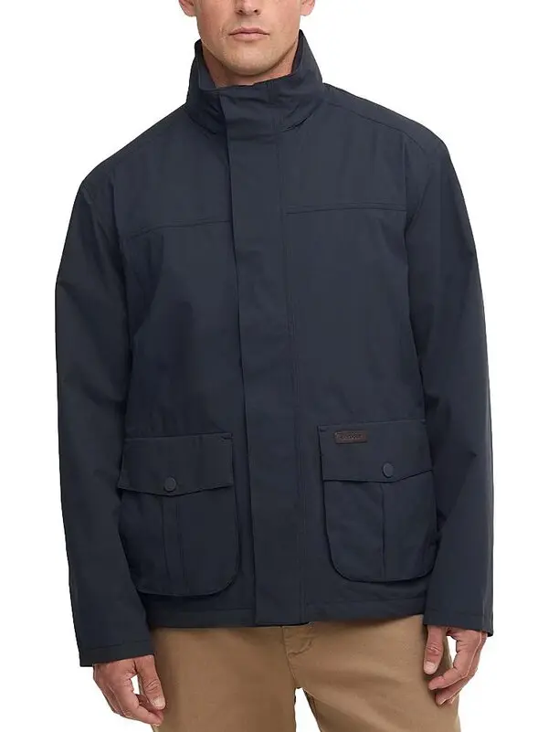 Barbour Sander Waterproof Jacket - Navy