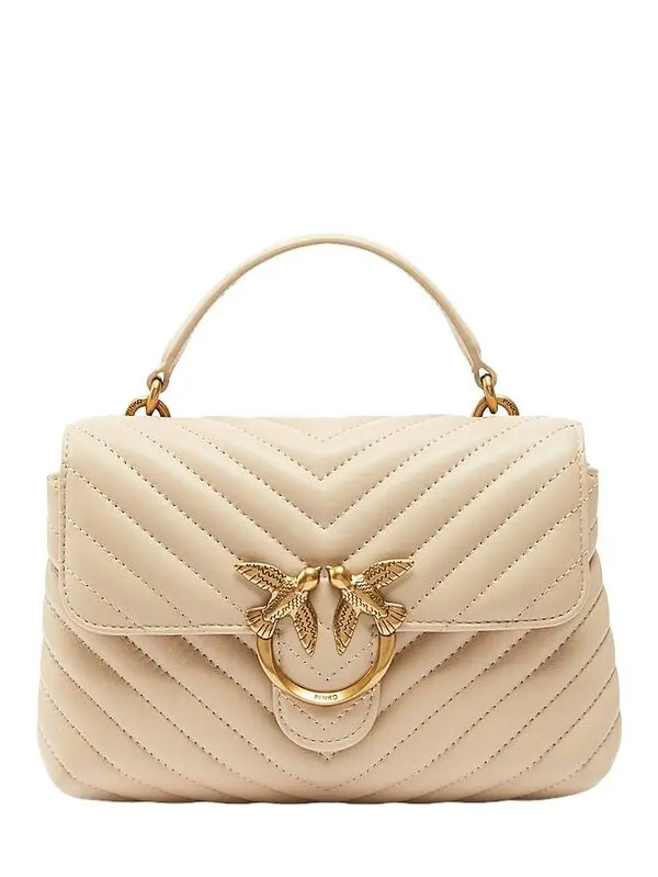 Pinko Love Lady Puff Mini Leather Handbag - Cq