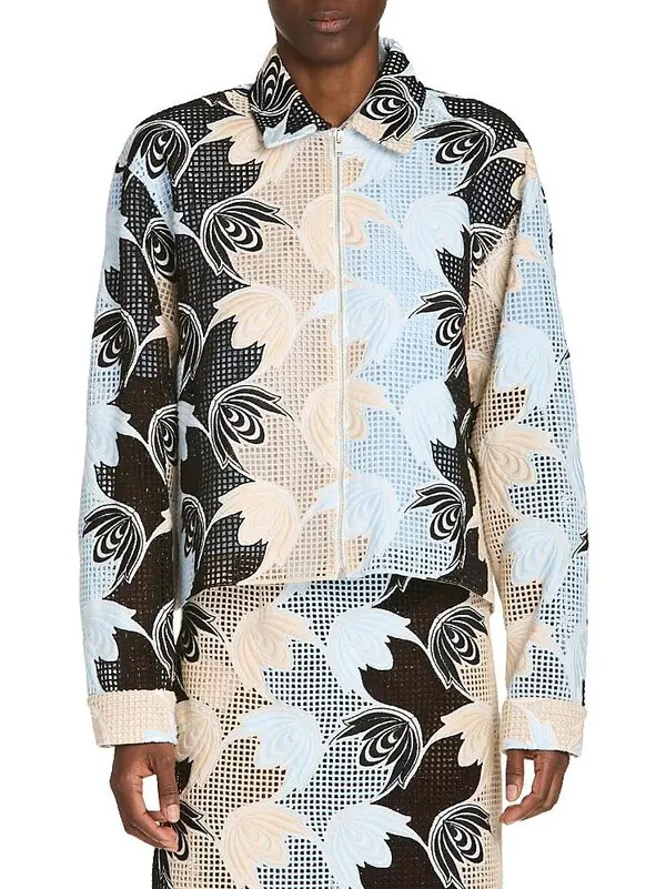 Marni Macrame Shirt - Lily White