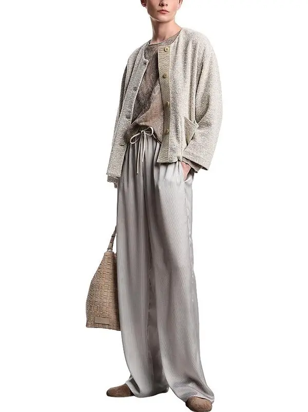 Emporio Armani Jacquard Boucle Jacket - Rope/beige