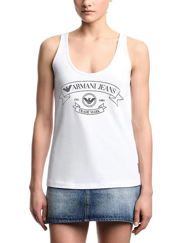 Emporio Armani Capsule Tank Top - White