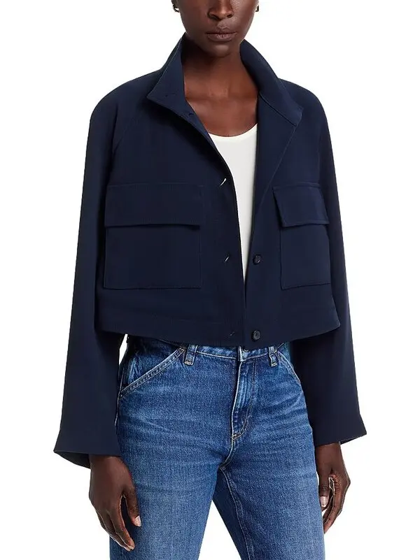 BOSS Jotana Cropped Jacket - Sky Captain