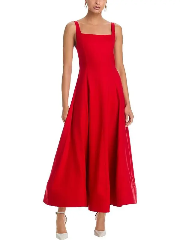 Alice + Olivia Polly Seamed Dress - Chili Pepper