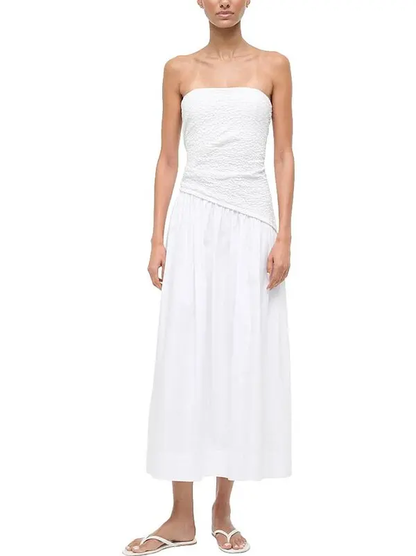 Staud Nia Dress - White