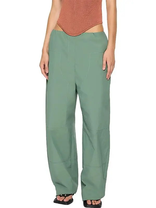 Paris Georgia Cocoon Track Pants - Duck Green