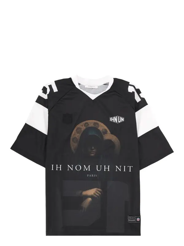 IH NOM UH NIT Holy Mary" T-shirt - Black
