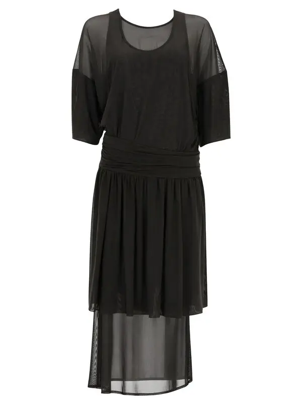 LEMAIRE Double Layer Dress - Black