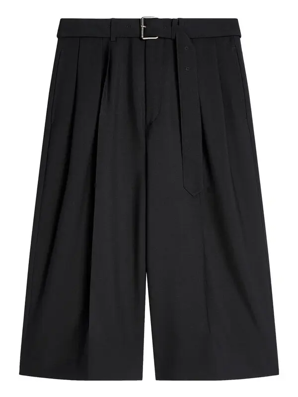 Dries Van Noten Belted Pants - Black