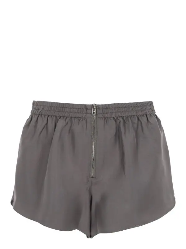 Alexander Wang Shorts With Zip - Grey