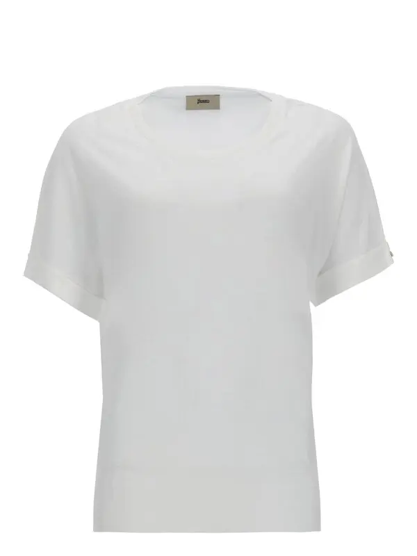 Herno Cotton Blend T-shirt - White