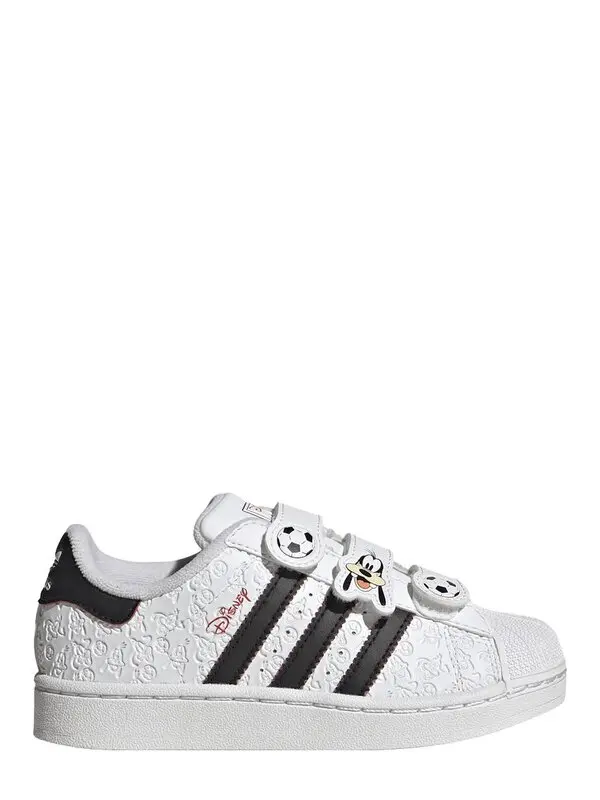 Adidas Superstar Ii Comfort Closure Disney Goofy Soccer - Cloud White/core Black/red