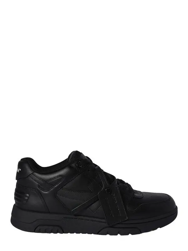Off-White Out Of Office Ooo Low-top Sneakers - Black