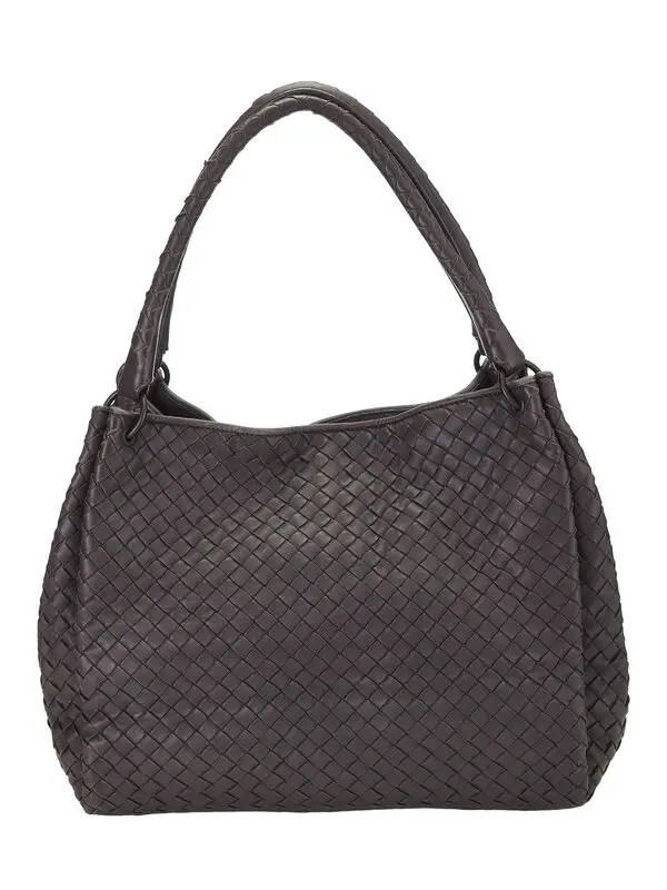 Bottega Veneta Intrecciato Parachute Tote - Purple