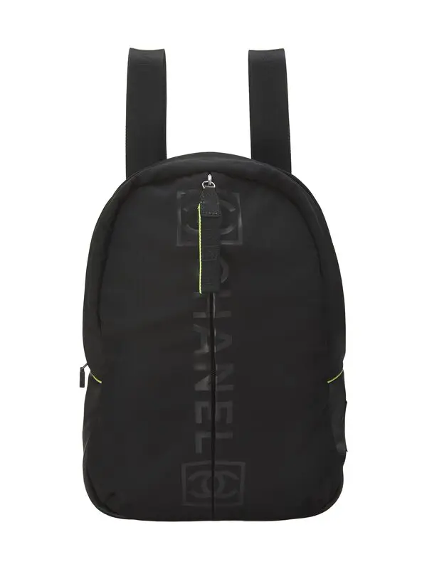 Chanel Sportline Nylon Backpack - Black