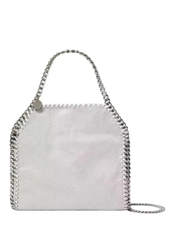 Stella McCartney Mini Falabella Fold-over Tote Bag - Grey