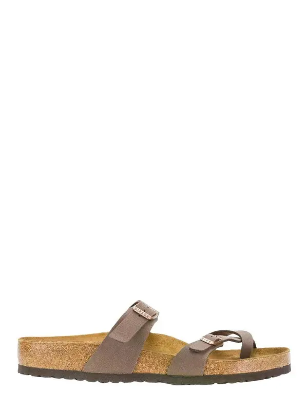 BIRKENSTOCK Suede Double-strap Sandals - Brown