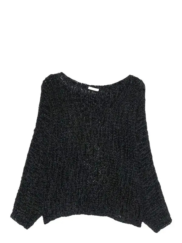 HAIKURE Jenna Open-knit Sweater - Grey