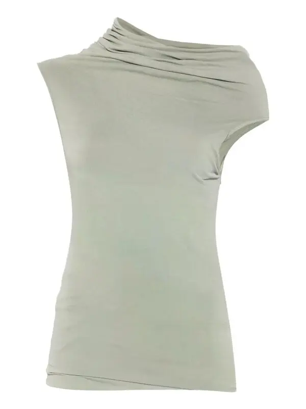 Rick Owens Lola Draped Top - Green