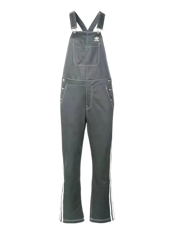 Adidas Logo Dungarees - Grey