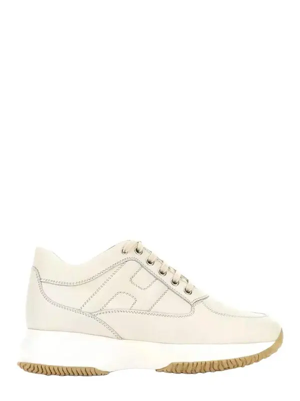 Hogan Interactive Logo-panel Sneakers - Neutrals