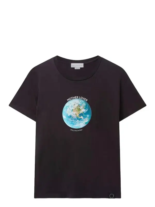 Stella McCartney Printed T-shirt - Black