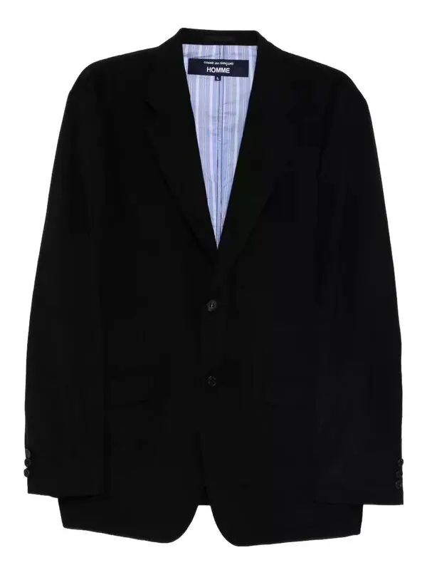 Comme Des Garçons Wool Blazer - Black