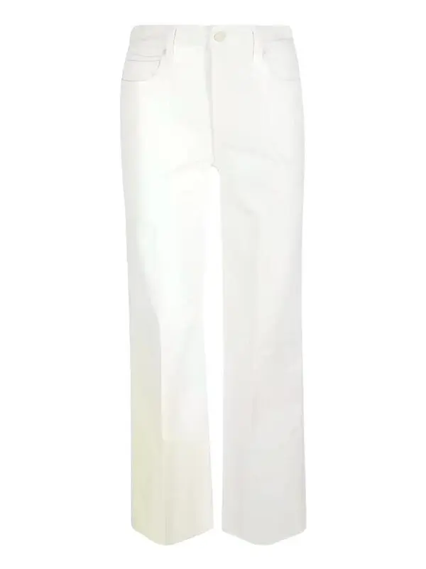 Paige Anessa Wide-leg Jeans - White