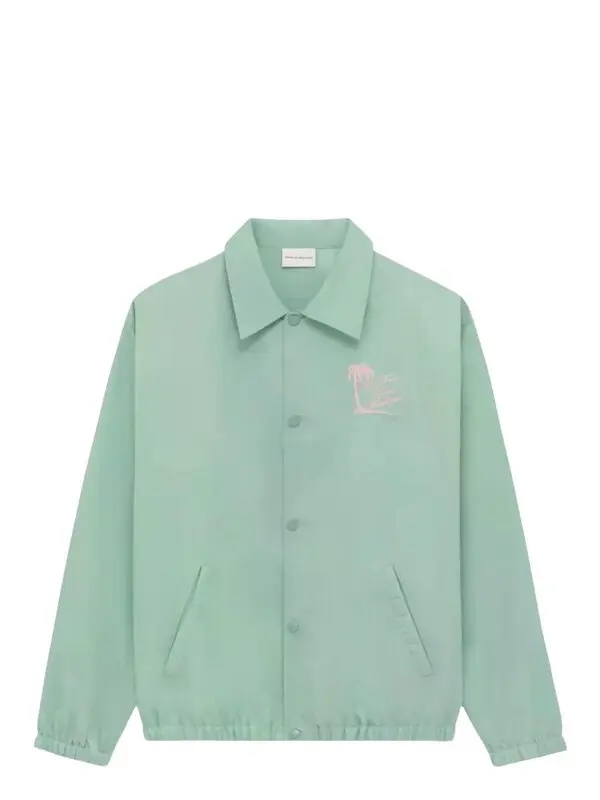 Drole De Monsieur Button Shirt Jacket - Green