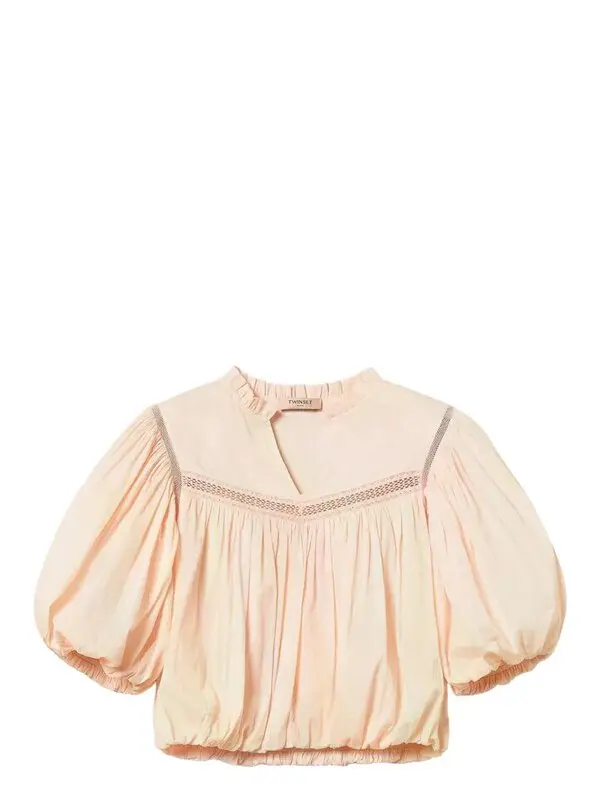 TWINSET Ruffled Blouse - Pink