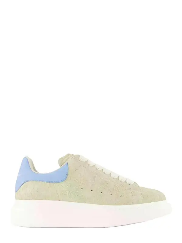 Alexander McQueen Oversized Lace-up Sneakers - Neutrals