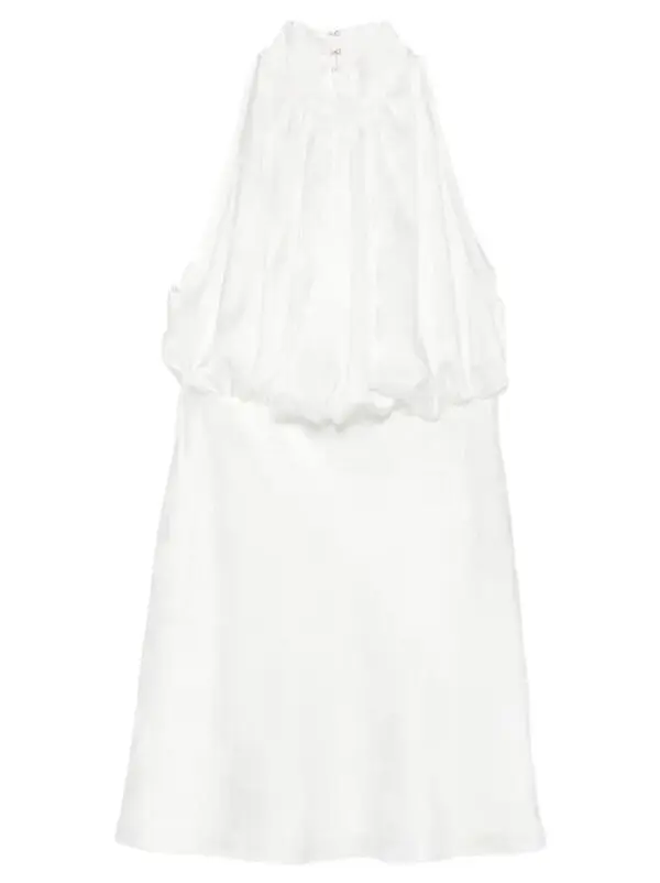 ROTATE BY BIRGER CHRISTENSEN Sleeveless Mini Dress - White