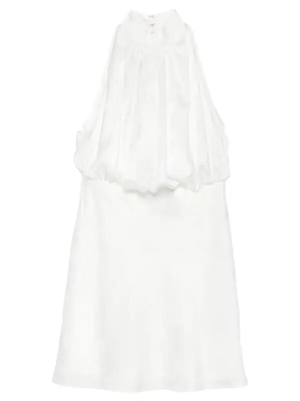 ROTATE BY BIRGER CHRISTENSEN Sleeveless Mini Dress - White