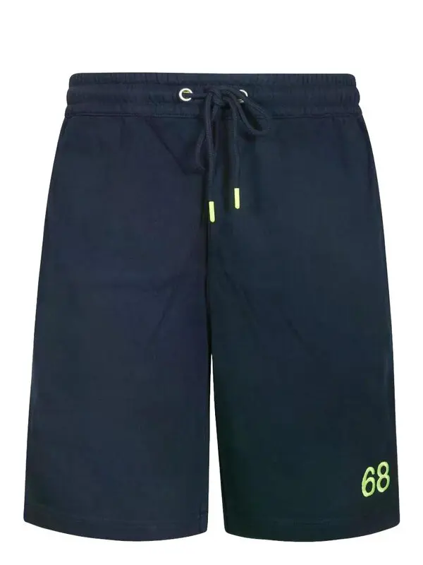 SUN 68 Logo Track Shorts - Blue