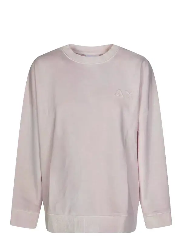 SUN 68 Logo-embroidered Sweatshirt - Pink
