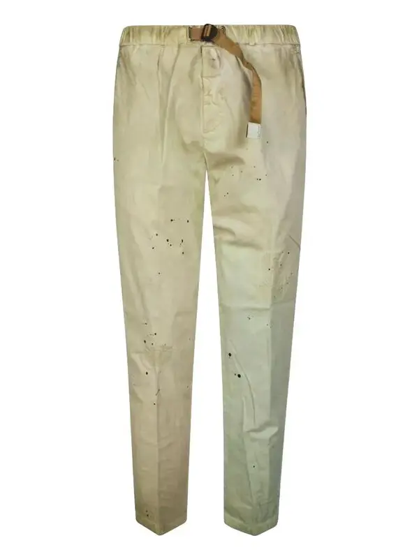 WHITE SAND Belted Trousers - Neutrals