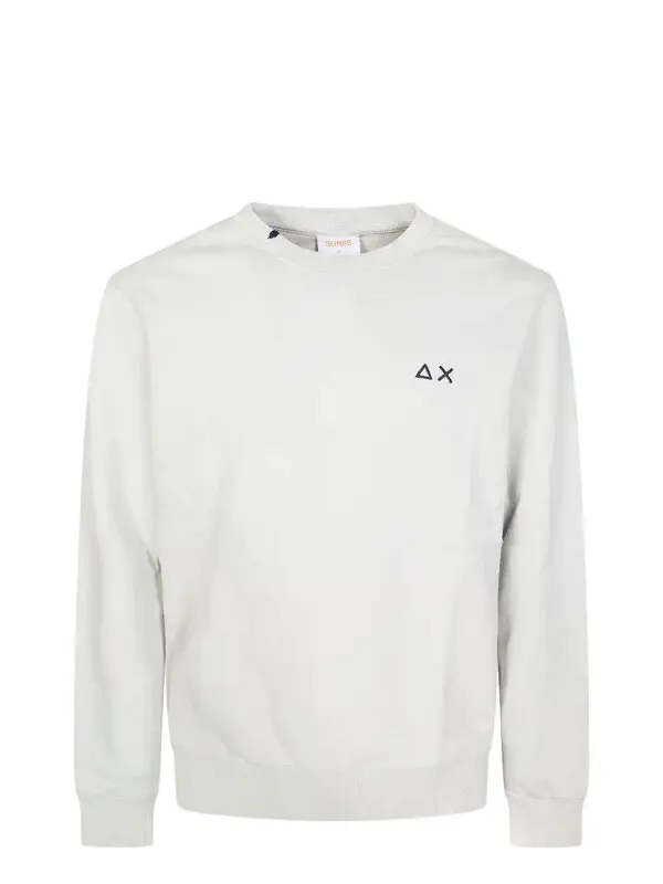 SUN 68 Cotton Crew-neck Sweatshirt - Neutrals
