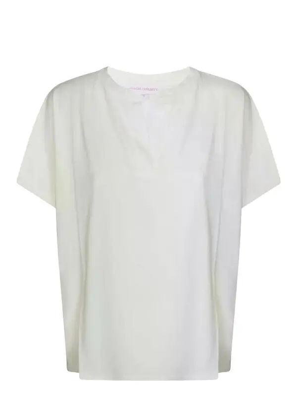 ABSOLUT CASHMERE Tiffany Linen Top - Neutrals