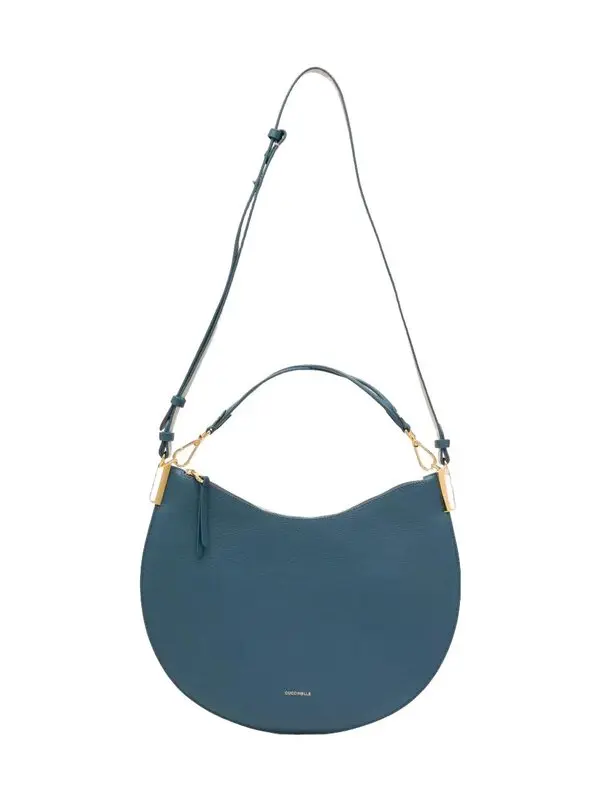 COCCINELLE Sunup Large Zip Leather Tote Bag - Blue