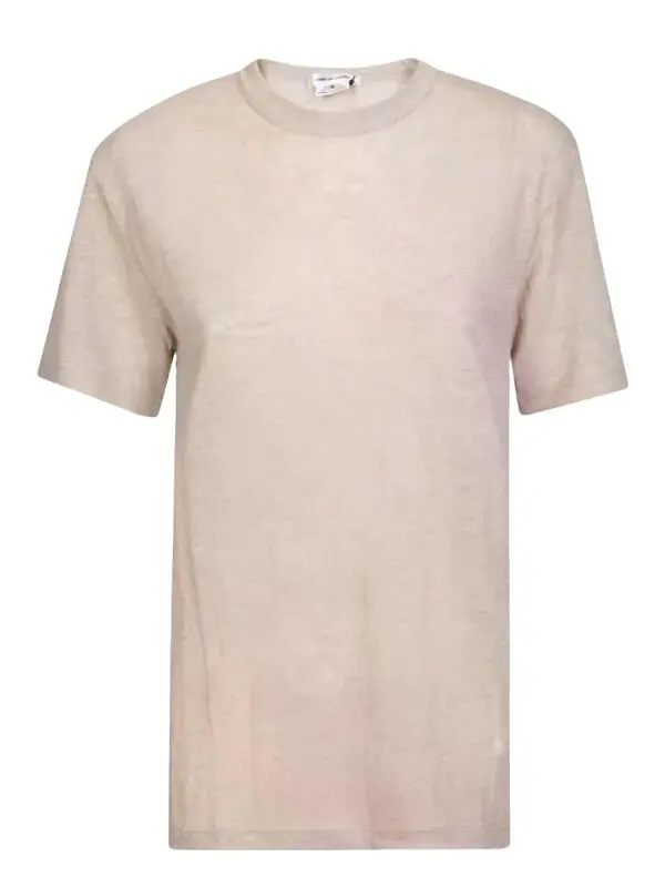 Comme Des Garçons Crew Neck T-shirt - Neutrals