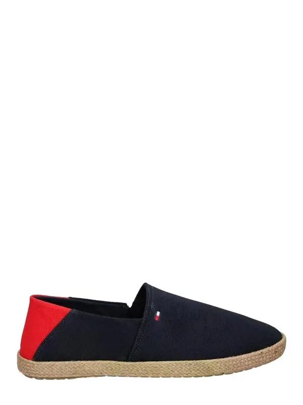 Tommy Hilfiger Logo-embroidered Espadrilles - Blue