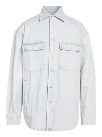 Armani Exchange Denim Shirt Size Cotton - Blue