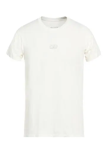 MAISON MARGIELA T-shirt Ivory Size Cotton - White