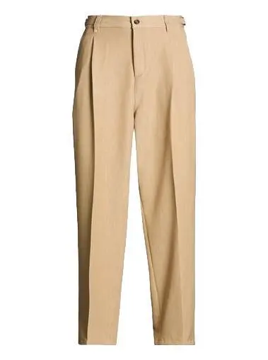 BERNA Straight Leg Tailored Trousers - Beige