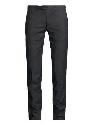 TOMBOLINI Tapered Virgin Wool-cotton Blend Pants - Black