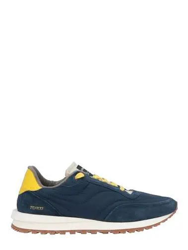 HIDNANDER Low-top Sneakers With Suede Detailing - Navy