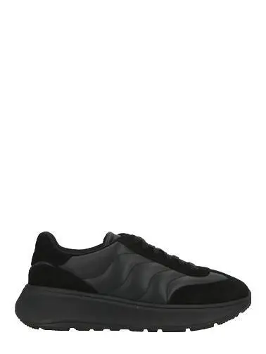 Fitflop Leather Low-top Sneakers - Black